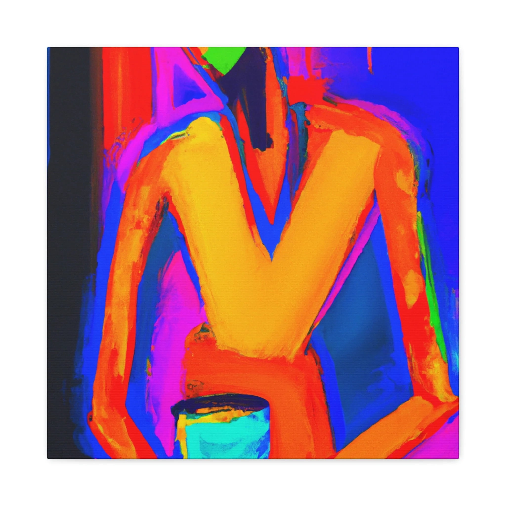 Fauvist Blossom Burst - Canvas - Walmart.com