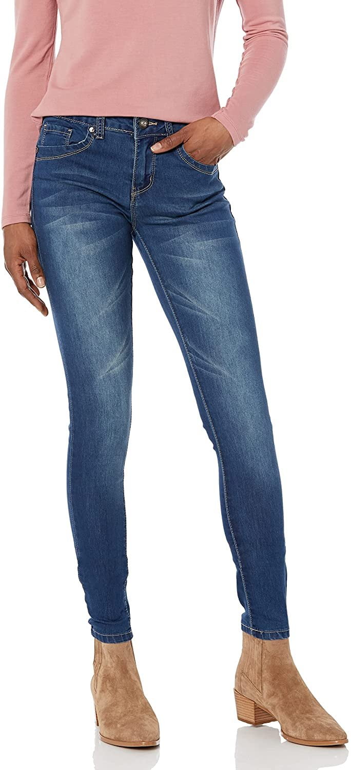 CG JEANS Women's Soft and Fit Skinny Jeans Stretch Comfort Mid Rise in ...