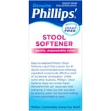 Phillips' Stool Softener Constipation Relief Liquid Gels, 30 Count ...