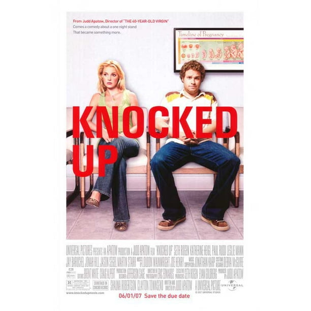 Knocked Up - movie POSTER (Style B) (27" x 40") (2007) - Walmart.com