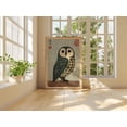 Japanese Owl Art Print, Vintage Woodblock Style, Mid Century Animal ...