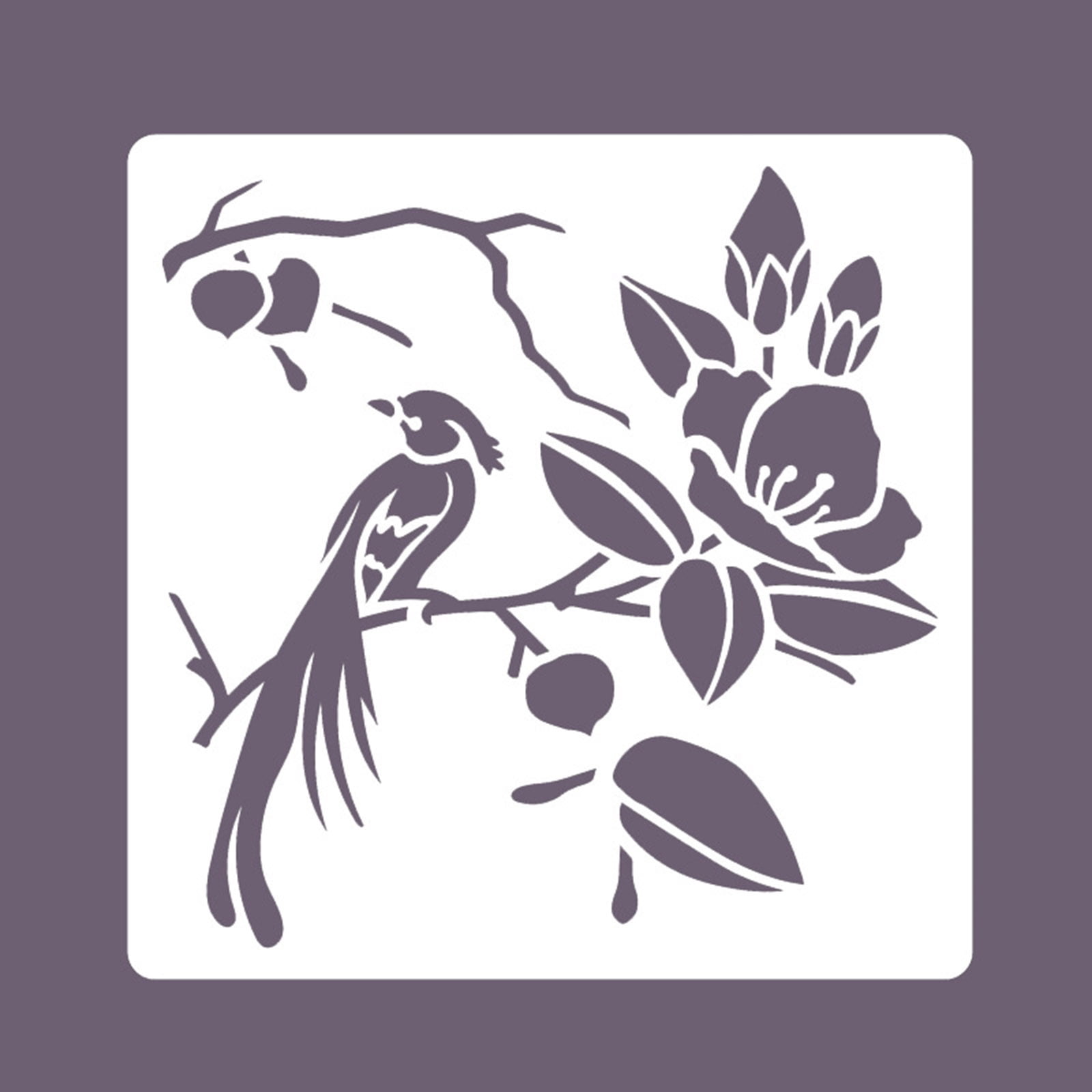 Printable Bird Stencil Designs