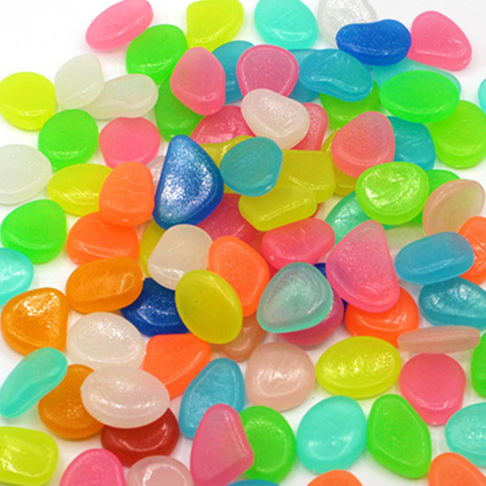 Glow Luminous Decoration Gravel Fish Pebbles Cobble Tank Dark ...