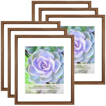 6 Pack: White Wooden 10" x 20" Float Frame - Alexandria by Studio Décor ...