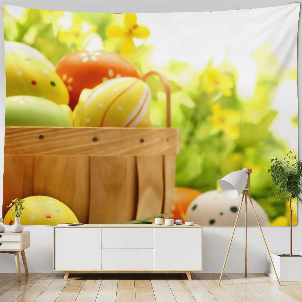 Happy Easter Themed Party Supplies Photo Photography Background ...