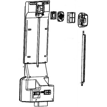 Genuine LG ACQ85430259 Refrigerator Dispenser Cover Assembly - Walmart.com