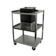 Cart (SS) for E-1 moist heat pack heater - Walmart.com
