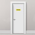 Uxcell 6"x2" Private Sign Acrylic Self Adhesive Door Sticker Wall ...