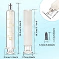 2 Pack Glass Syringes with Caps 30ml for Laboratory - Walmart.com
