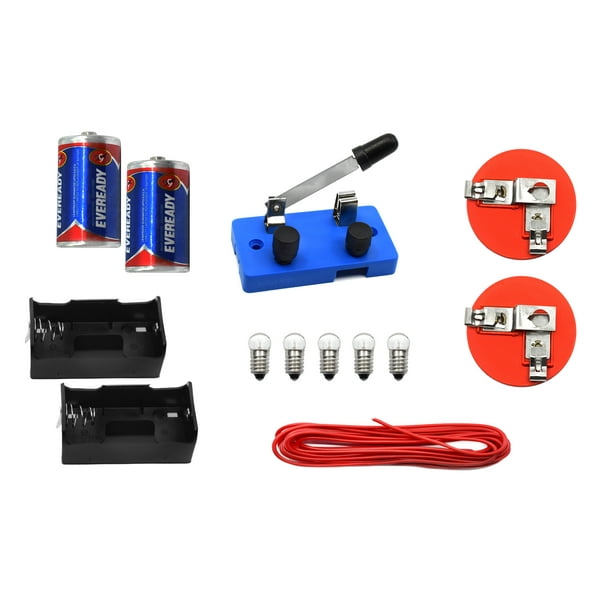 Basic Circuits Kit - Explore Electricity & Build Basic, Parallel & Series Circuits - Includes ...