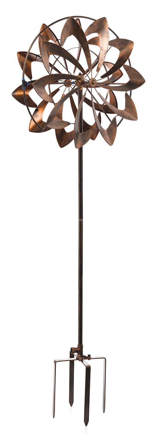 Evergreen 75" Blades Hydro Wind Spinner Garden and Yard Decor - Walmart.com