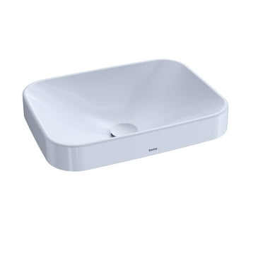 TOTO® 19" x 12-3/8" Rectangular Undermount Bathroom Sink with ...