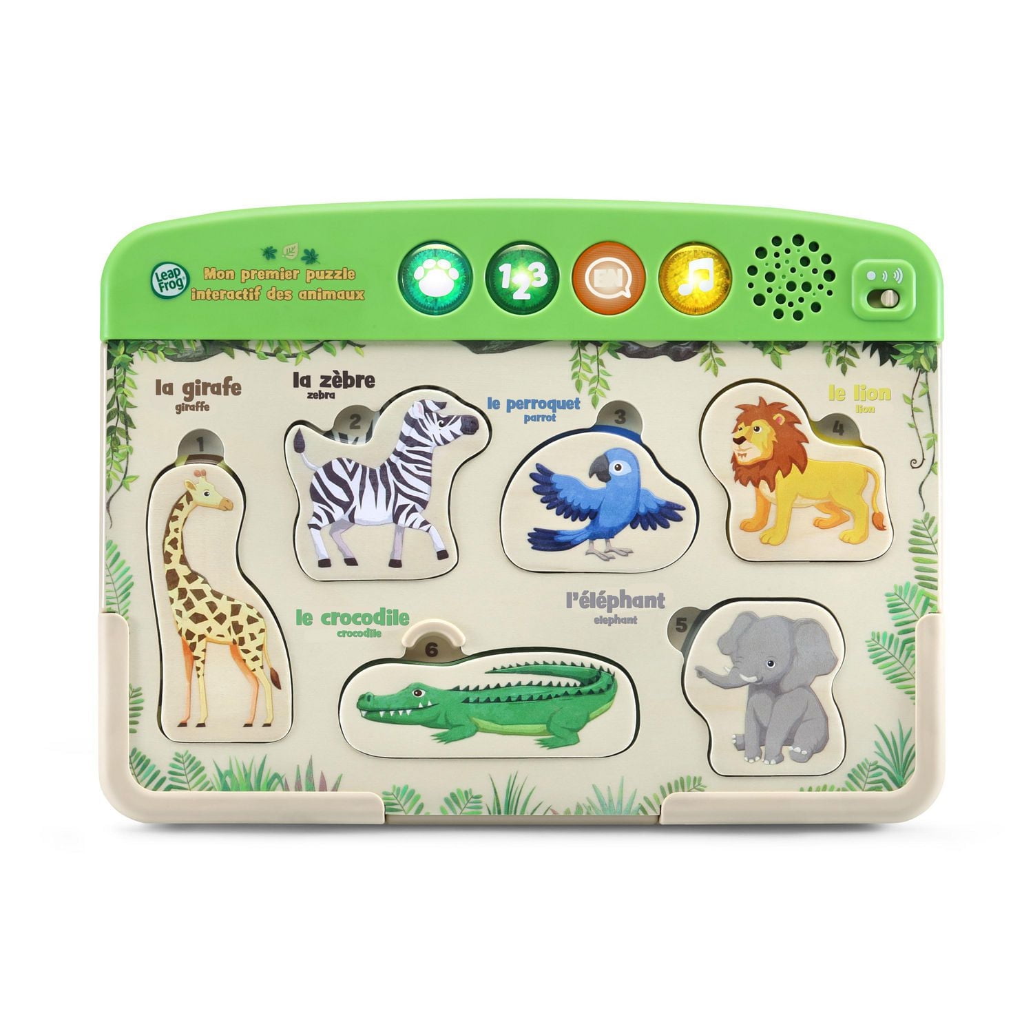 Click here for Leapfrog Interactive Wooden Animal Puzzle - French... prices