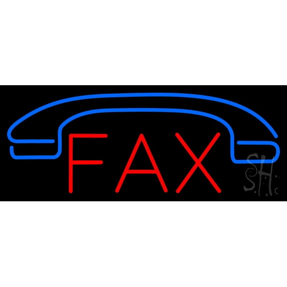 Red Wifi Block 5 LED Neon Sign 24 x 24 - inches, Clear Edge Cut Acrylic ...