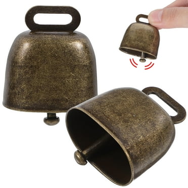 Retro Style Cow Bell Premium Cow Bell Ringing Tiny Loud Bells Metal ...