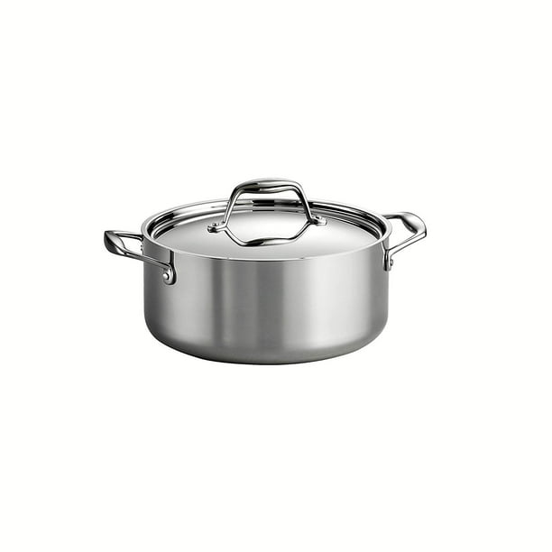 Tramontina 80116/025DS Gourmet Stainless Steel Induction-Ready Tri-Ply ... Tramontina 80116/025DS Gourmet Stainless Steel Induction-Ready Tri-Ply ...