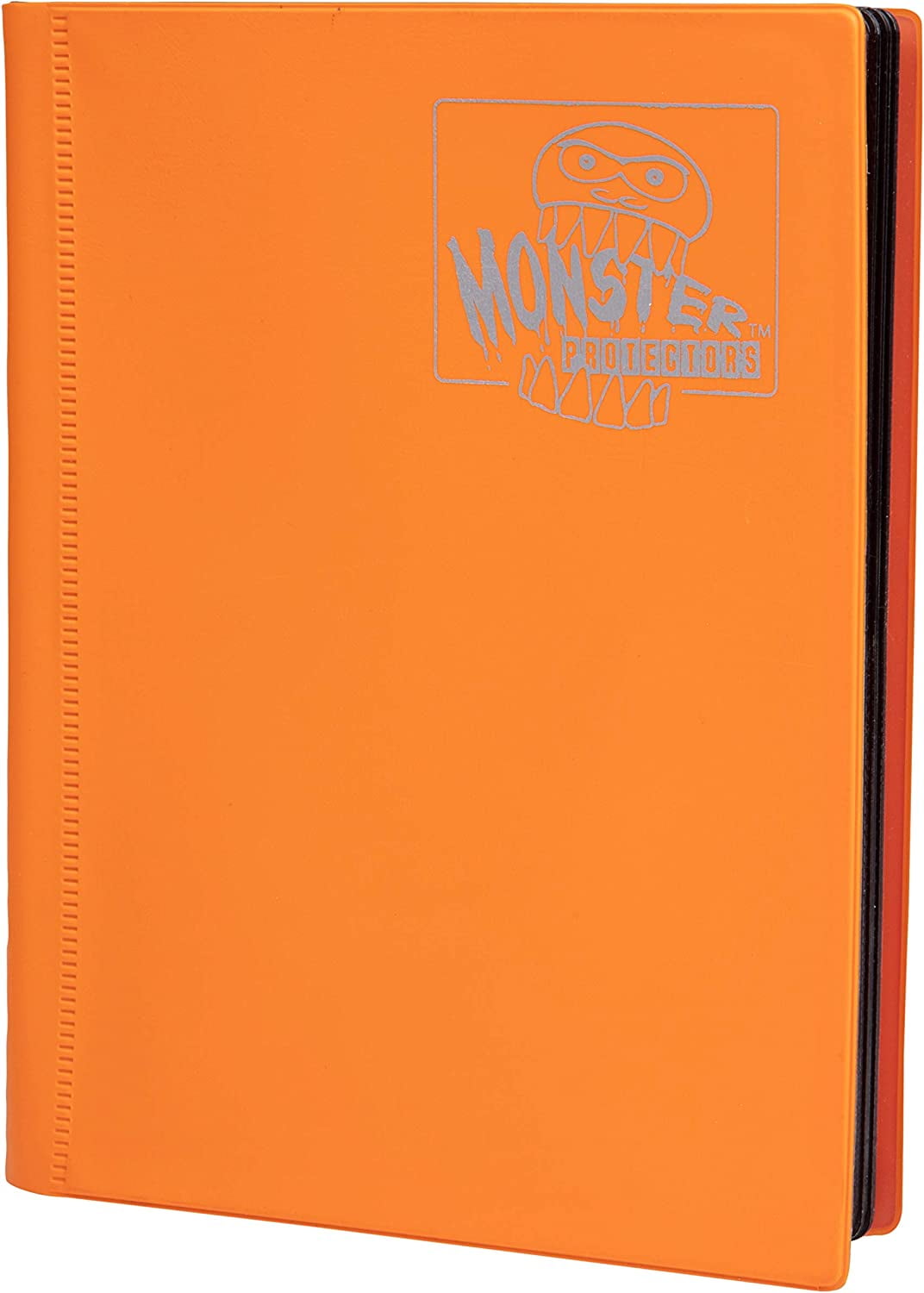 Monster Binder - 4 Pocket Trading Card Album - Matte Orange - Holds 160 ...