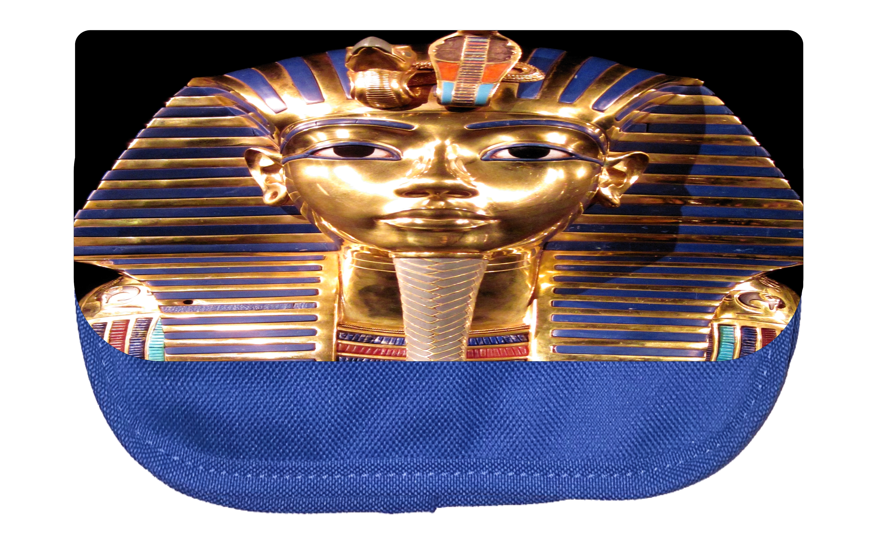 King Tut Egyptian Mummy Pencil Pouch 2 Pocket Pencil Case Organizer ...