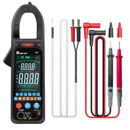 Tooltop Handheld Portable Clamp Meter Color Lcd Large Screen Clamp ...