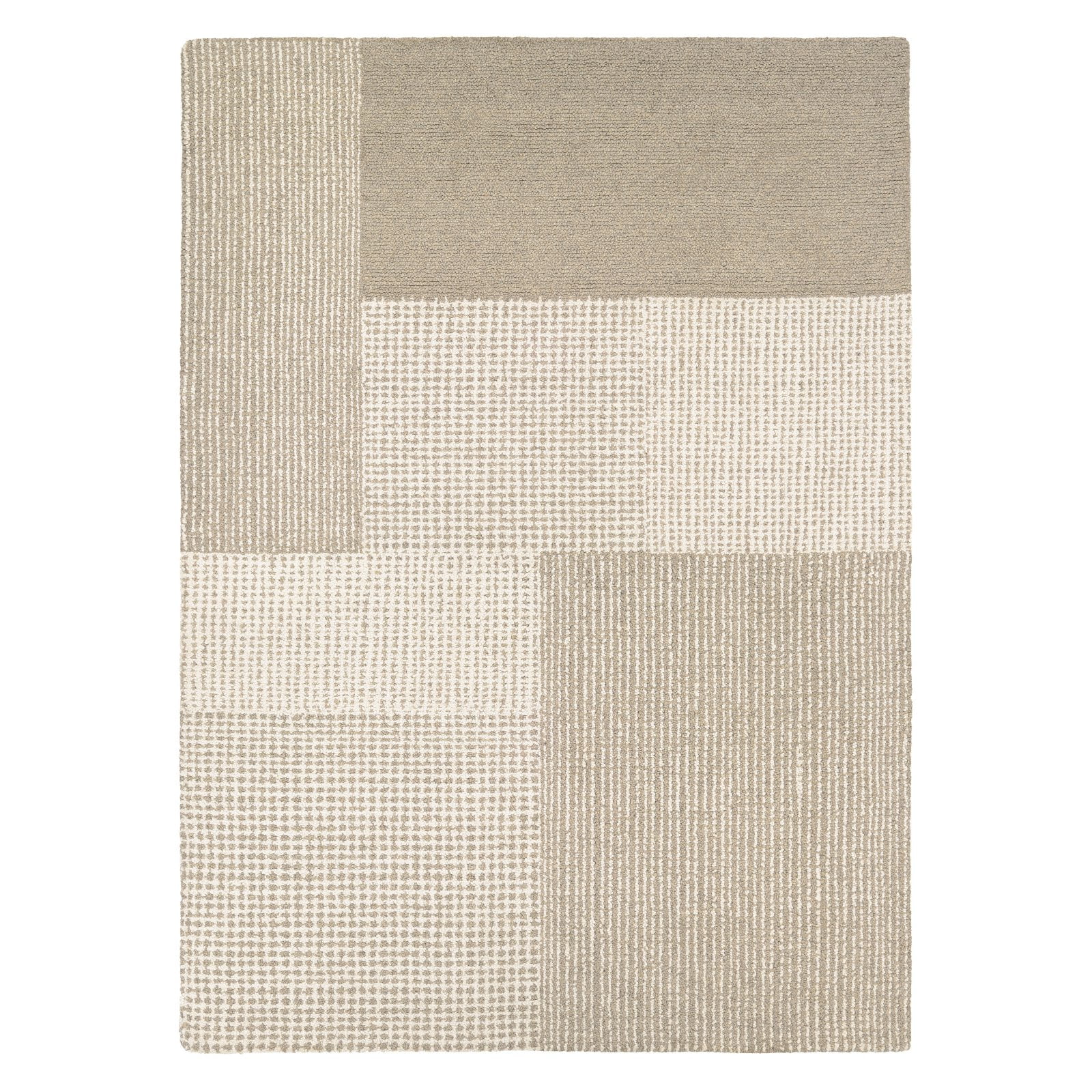 Couristan Super Indo Natural Joplin/Grey-Light Brown Rug - Walmart.com