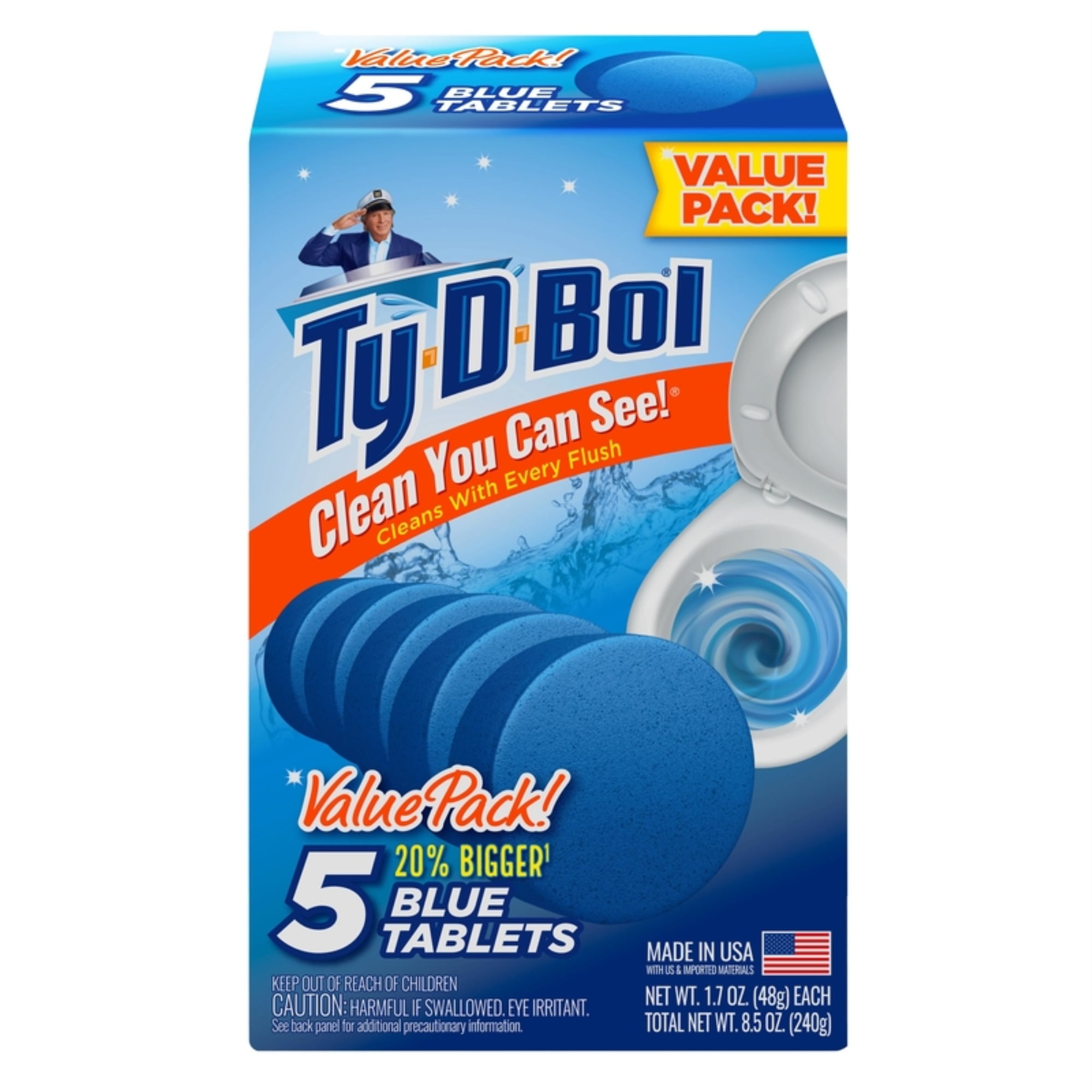 Click here for Ty-D-Bol Tb Clnr Tank Tabs (Pack Of 10) 8.5 Oz prices