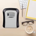 CEORPER Outdoor for Key Box for Key Lock Box with 4 Digit Code for Home ...