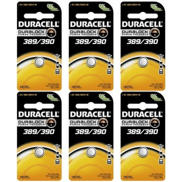 Energizer 390/389 - SR1130 Silver Oxide Button Battery 1.55V - 2 Pack ...