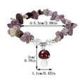 DESIGNICE 2026 New (2-Pack) Natural Gravel Bracelet for Women Stretch ...
