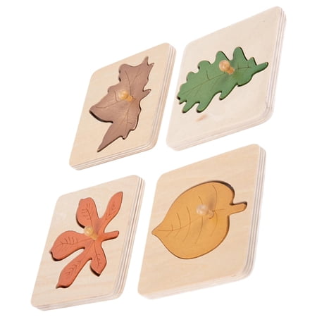Jigsaw Leaf Puzzle Early Learning Smooth Children Toddlers | Walmart Canada