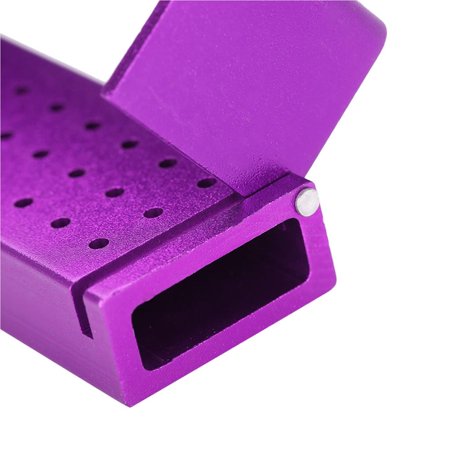 Aluminium Disinfection Box Case Dental Bur Tool Dental Autoclavable ...