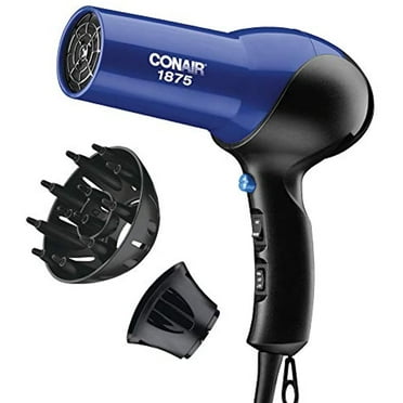 Conair 1875 Watt 3-in-1 Ionic Hair Dryer/Styler with Hot & Cold Air, 3 ...