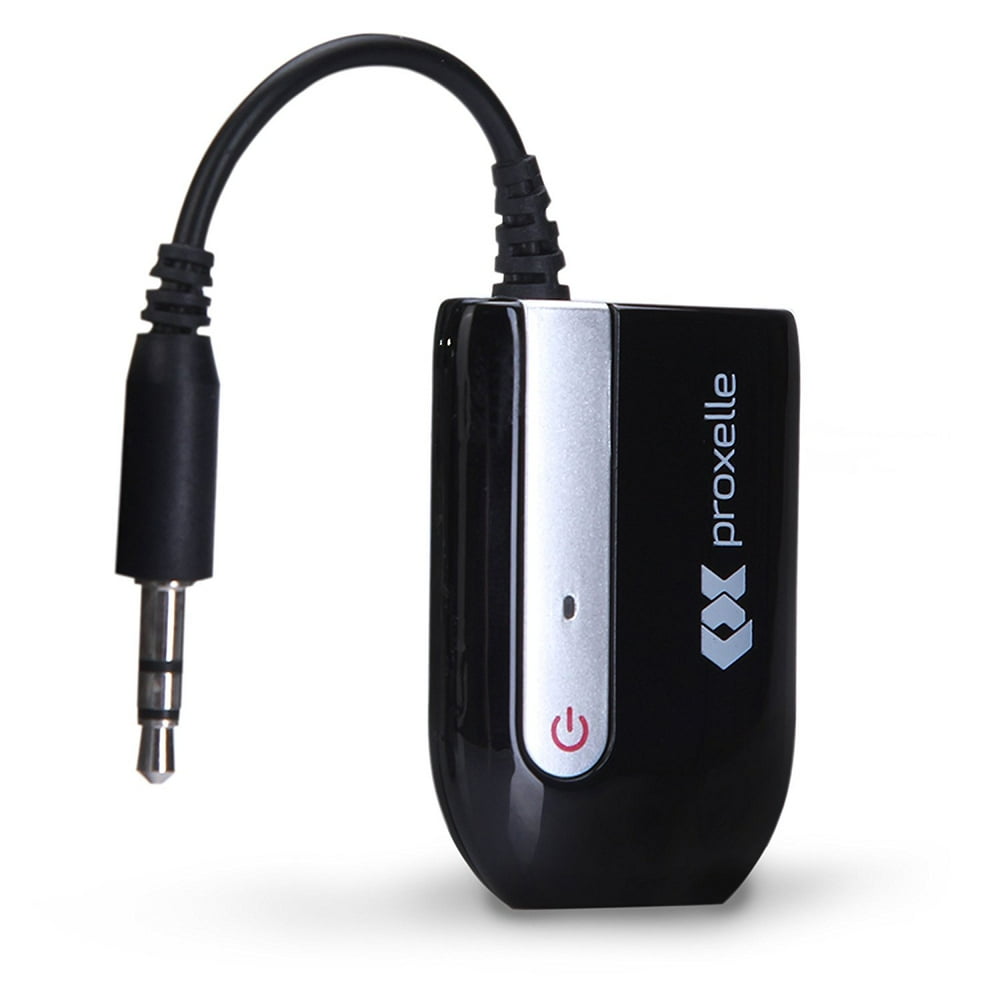 Proxelle Wireless Portable Bluetooth Transmitter Connected To 3.5mm ... Proxelle Wireless Portable Bluetooth Transmitter Connected To 3.5mm ...