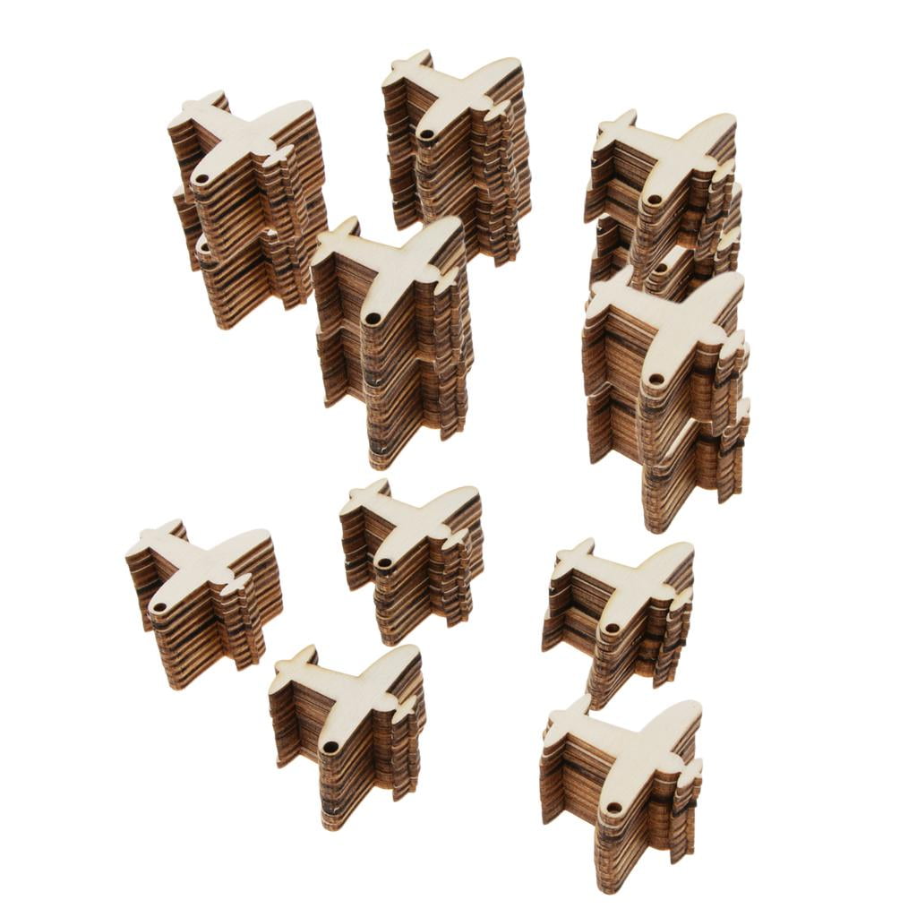 Click here for Elodie 150 Pack Airplane Hanging Ornament Wooden P... prices