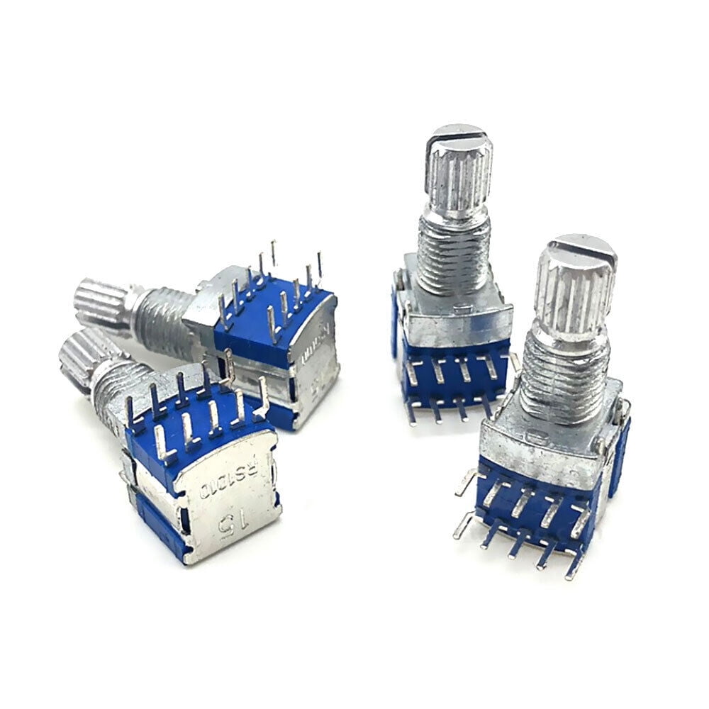 10PC RS1010 Band Switch Rotary Switch Gear Change Switch 1 2 Pole 3 4 5 Position## - Walmart.com
