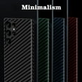 Slim Case for Samsung Galaxy S24ultra/S24plus/S24, Ultra Thin Hard PC Carbon Fiber Texture ...