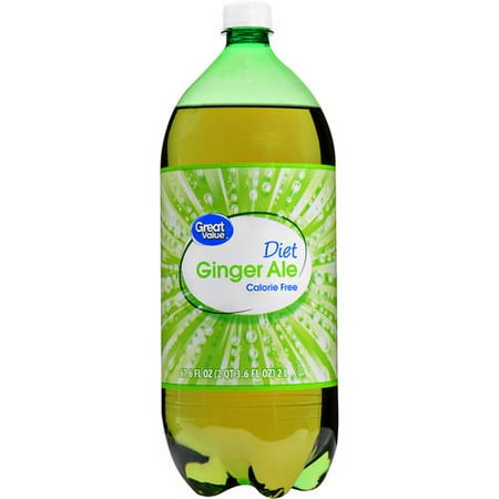 Great Value Diet Ginger Ale, 2 L - Walmart.com