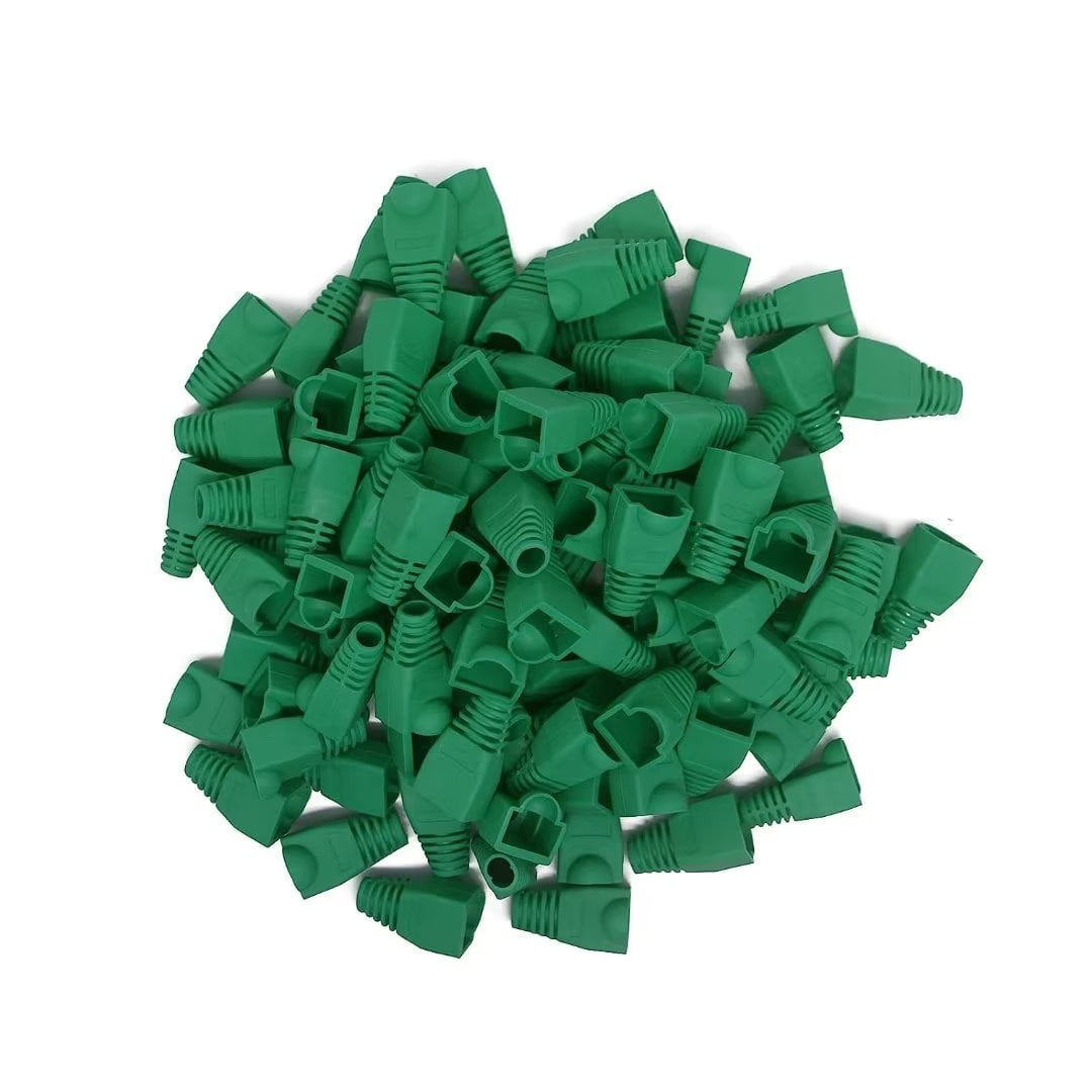 YIOVVOM Soft Plastic Ethernet RJ45 Cable Connector Boots Cover Strain ...