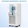10000BTU 3-in-1 Portable Air Conditioner, Remote control & digital ...