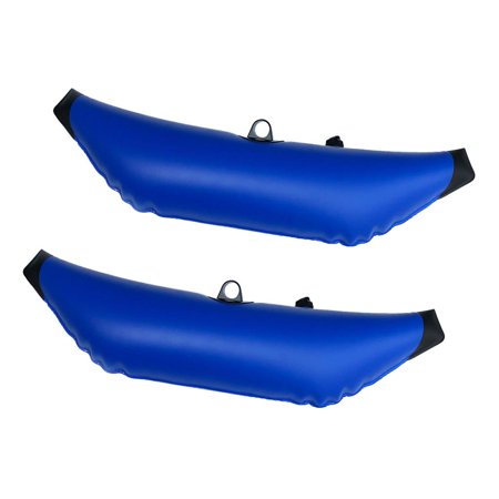 Blue PVC Kayak Outrigger Canoe Fishing Boat Stabilizer Standing Buoy ...