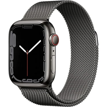 Apple Watch Series 6 GPS + Cellular, 40mm Graphite Stainless Steel Case ...