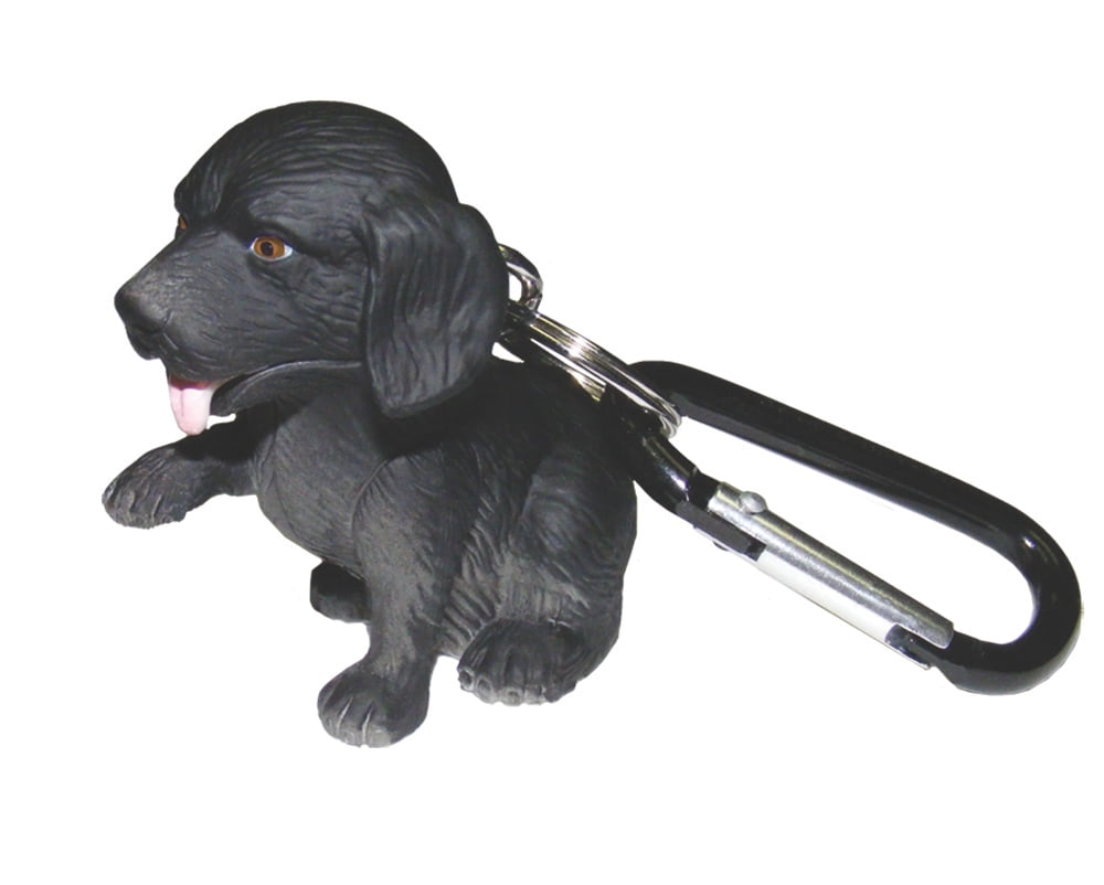 Wildlight Animal Carabiner Flashlight - Black Labrador | Animal ...