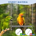 ACDANC 2026 New Stainless Steel Large Bird Swing, Hanging Heavy Duty ...