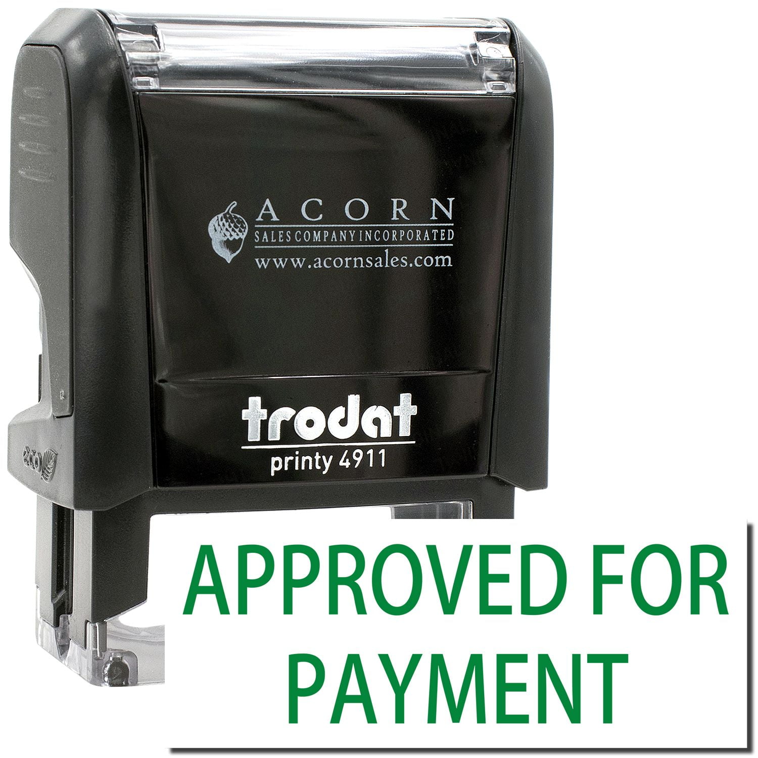 Self-Inking Approved For Payment Stamp, Trodat Printy 4911, Press and ...
