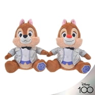 Disney Chips N Dale Plush Toy - Dale Plaid/Pink Starry Shirt Stuffed ...