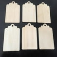 10pcs Blank Wooden Label Unpainted Unfinished Blank Wedding Gift Tags ...
