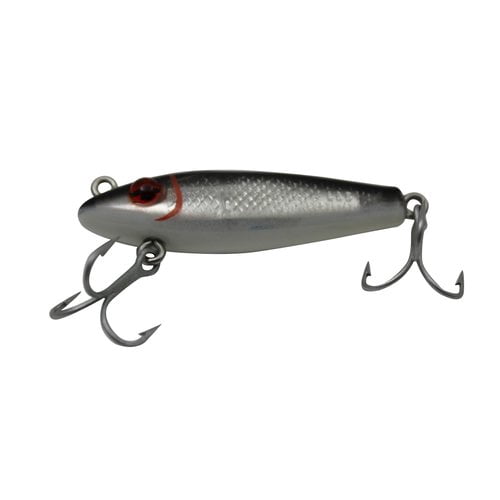 MirrOlure 2-1/8" Sinker Fishing Lure, Black & Silver, 1/4 oz - Walmart.com
