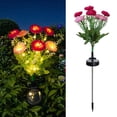 Garden Lamps for Outdoors Solar LED Patio Lights Garden Outdoor Yard ...
