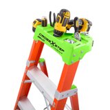 Louisville Ladder FXS1508 8 ft. Fiberglass Cross Step Ladder, Type IA ...