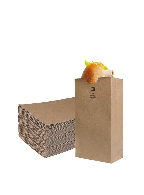 Paper Lunch Bags in Food Storage Bags - Walmart.com