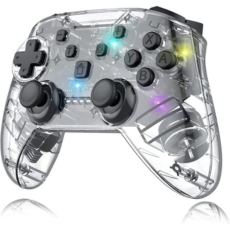 XYCCA Switch Controller, Wireless Pro Controller Bluetooth with Remote Joystick, Ergonomic Non ...